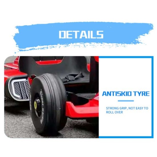 12v electric licensed drift go kart big kids ride on toy car